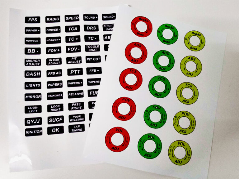 Sim Racing Pedal Rumble Motors - Geezer 3D Sim Racing Button Boxes